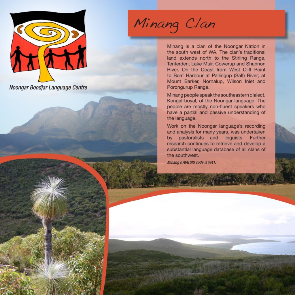 Minang Clan Plaque :: Noongar Boodjar Language Cultural Aboriginal ...